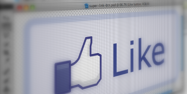 Facebook Like Button Psd